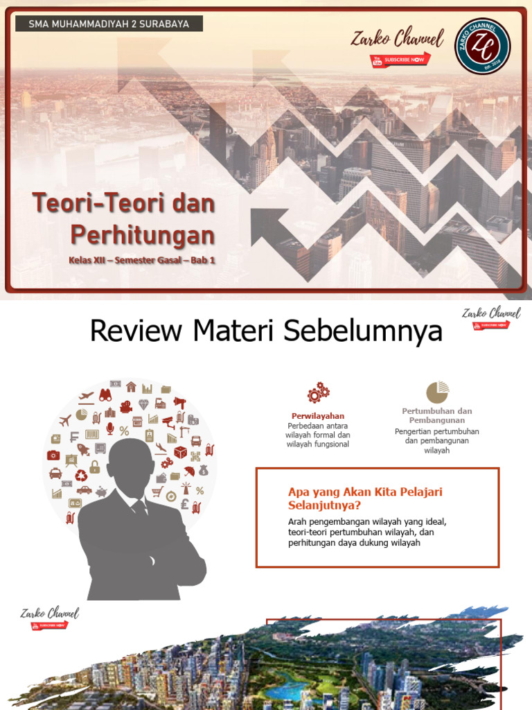 Zarko - Kelas XII - Bab 1 - Jilid 2 Teori-Teori Dan Perhitungan Berkaitan Dengan Wilayah | PDF