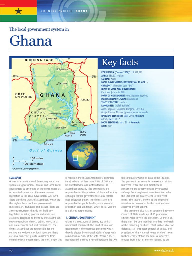 Ghana Local Government Profile 2011 12 | PDF
