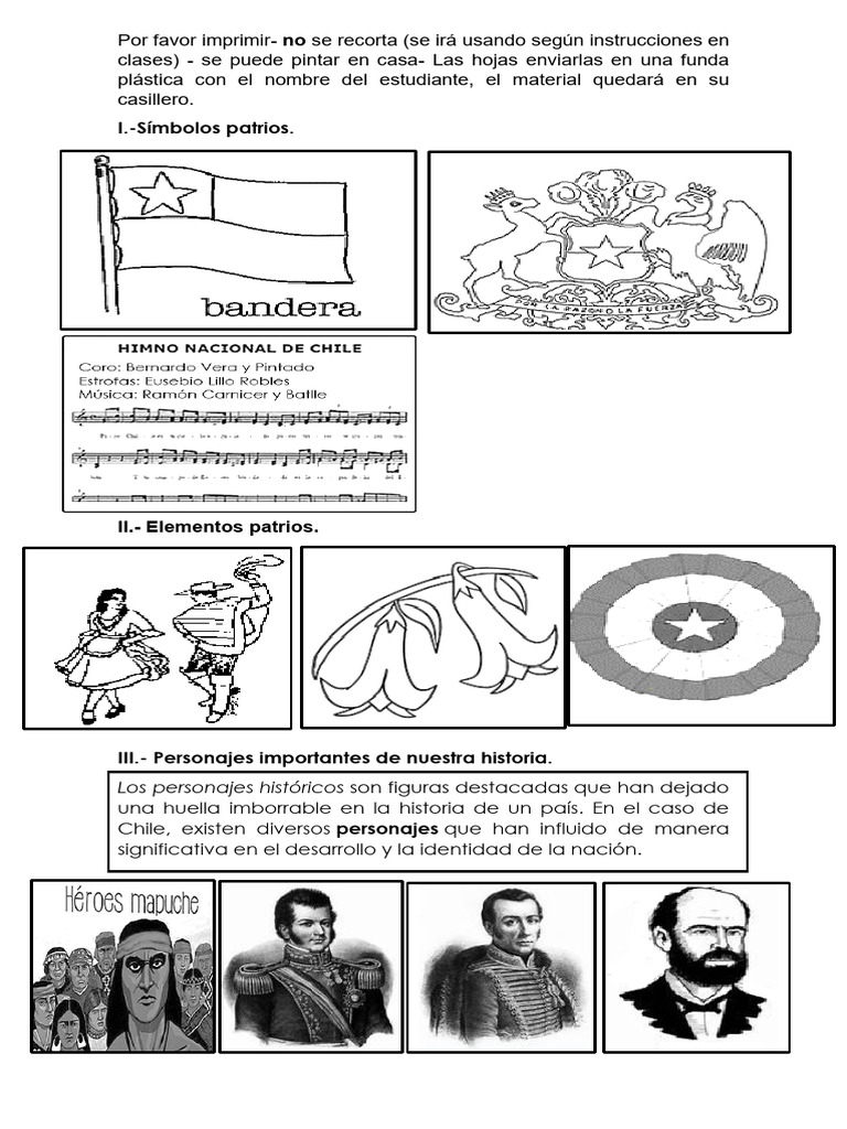 Imprimir - Material para Ã - Lbum de Historia - Sept | PDF | Ciencias sociales | Clásicos