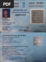 Pancard Back Side | PDF