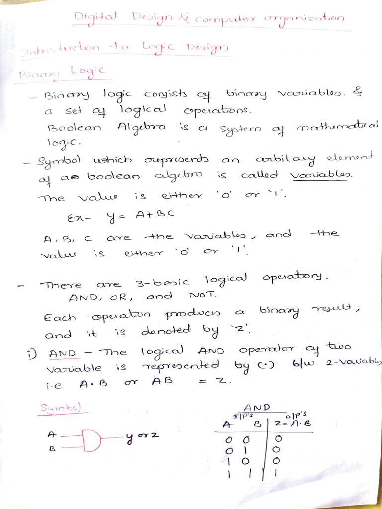 Ddco Mod1 Notes | PDF