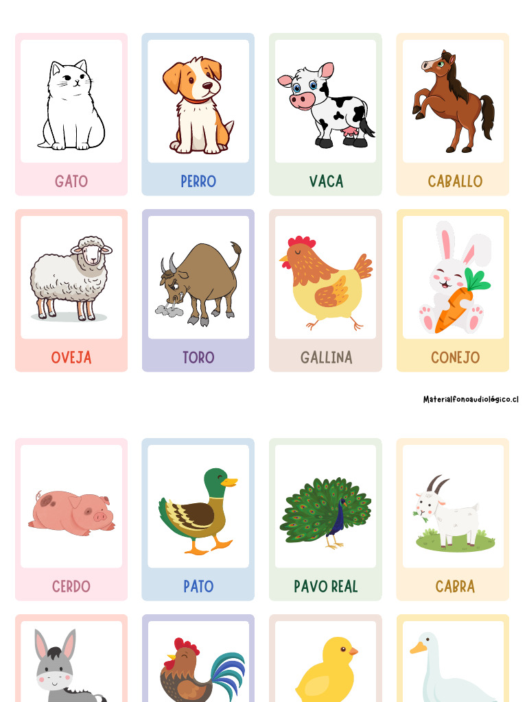 Animales de La Granja | PDF