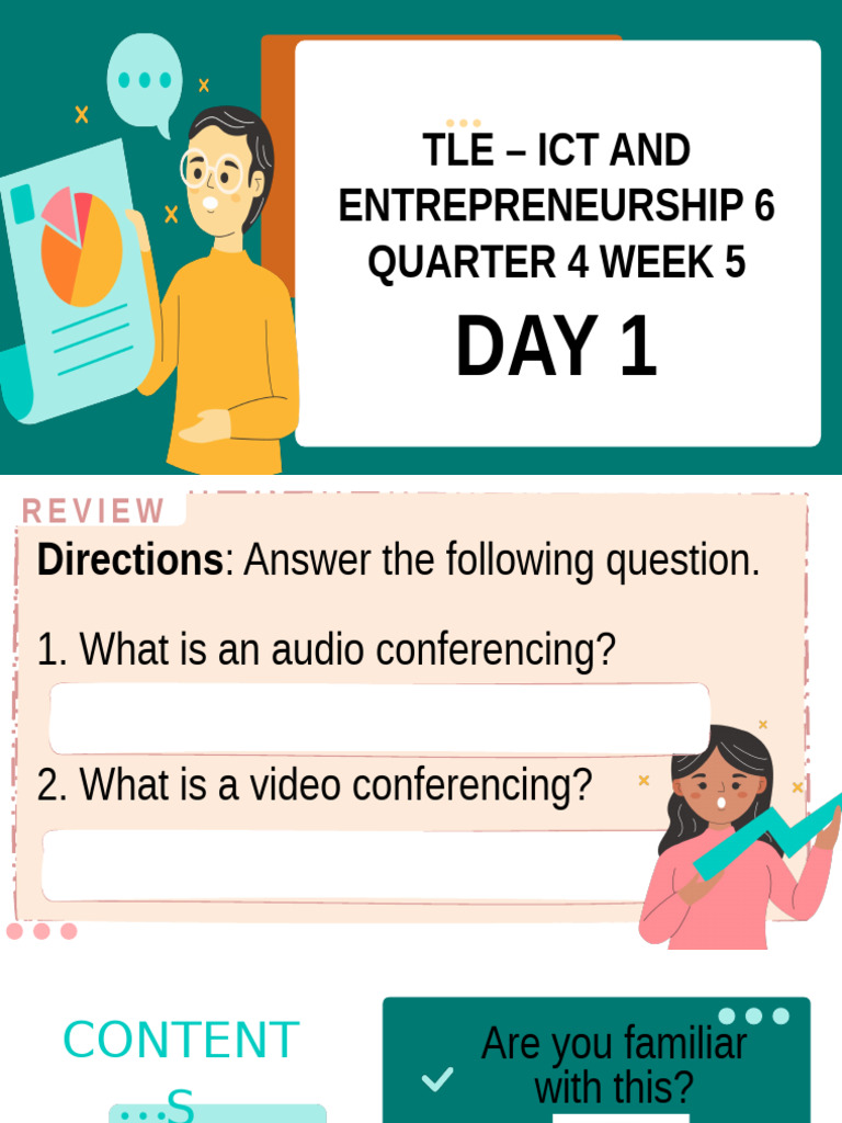 g6 q4w5 Tle - Entrepreneurship and Ict PPT (Melcs) | PDF