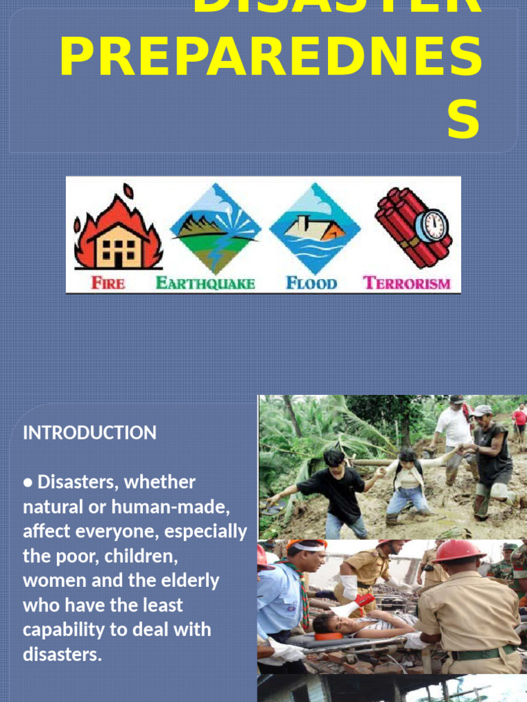 Disaster Preparedness 1 | PDF