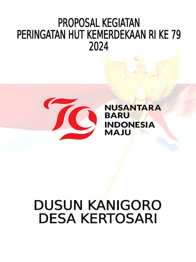Proposal Hut Ri 77 TH 2022 | PDF