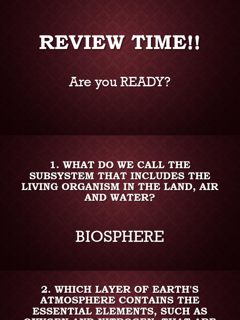 Review Time | PDF