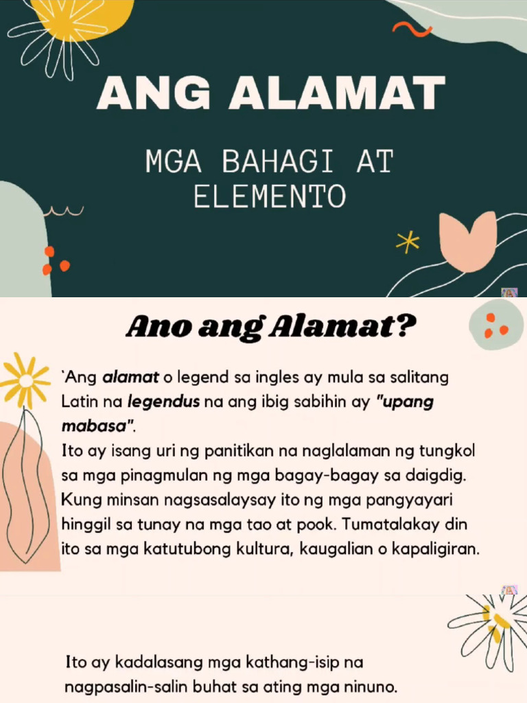 Alamat Grade 8 | PDF