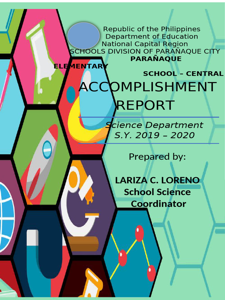Accomplishment Report in Science | PDF