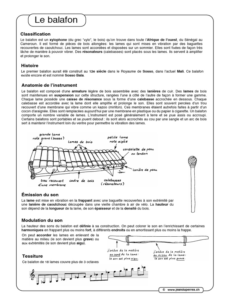 Balafon ©duperrex | PDF