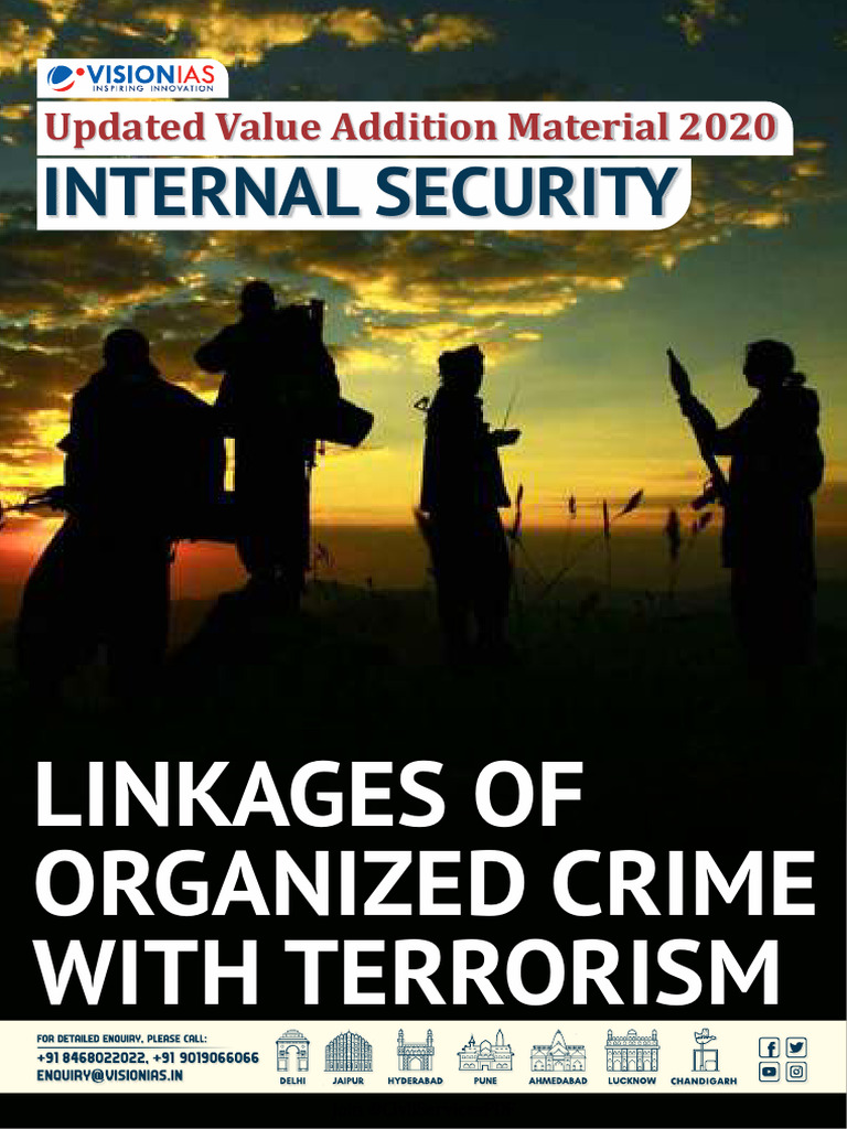 Security Linkage Organised Crime With Terrorism | PDF