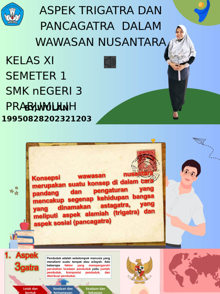 PPKN Aspek Pancagatra Dan Trigatra | PDF