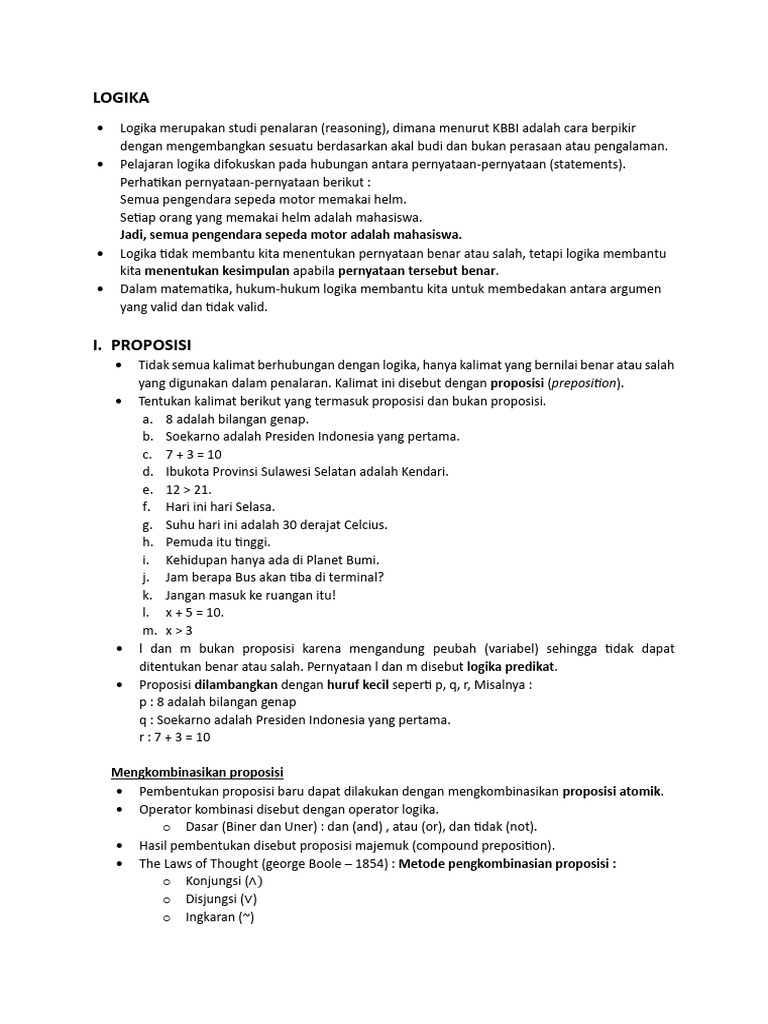 Logika | PDF