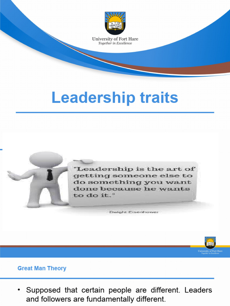 Leadership Traits | PDF