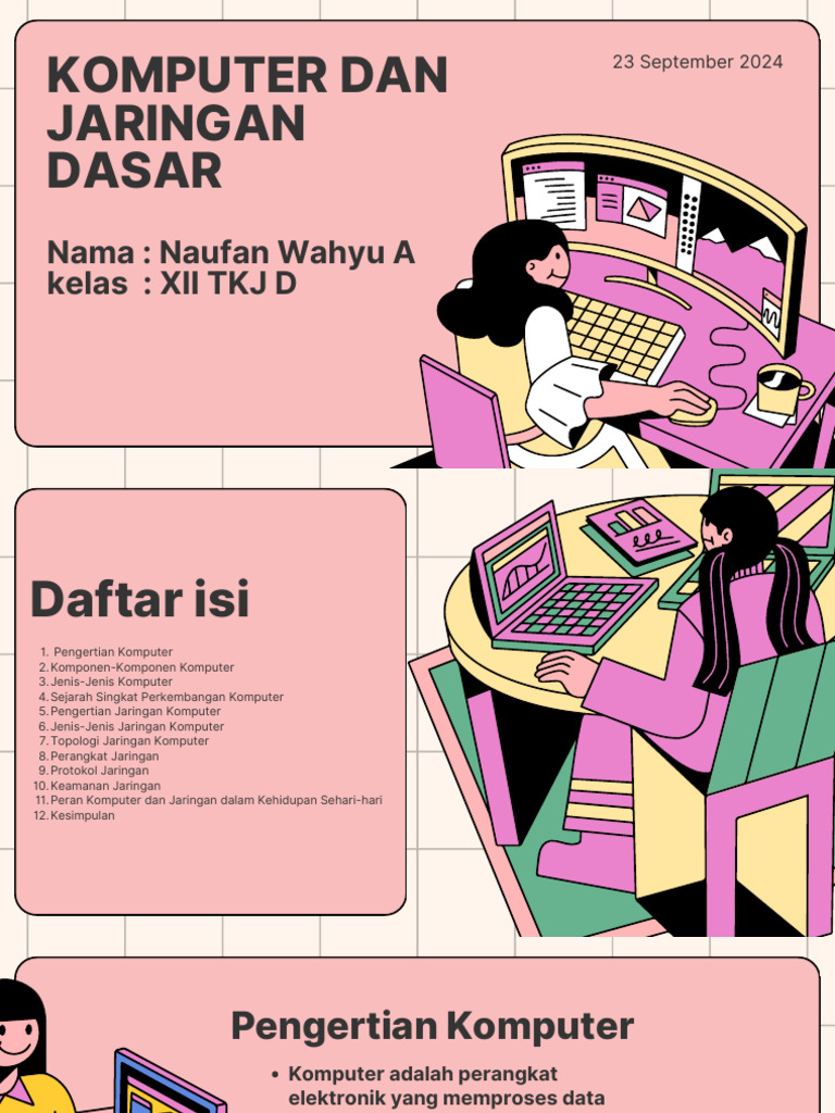 (KOMPUTER &JARINGAN DASAR) Semester 1&2 | PDF