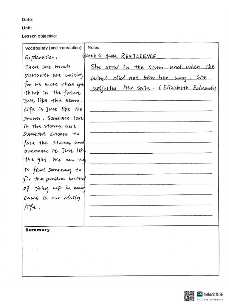Ela Week5 Quote Angel Huang Pdf