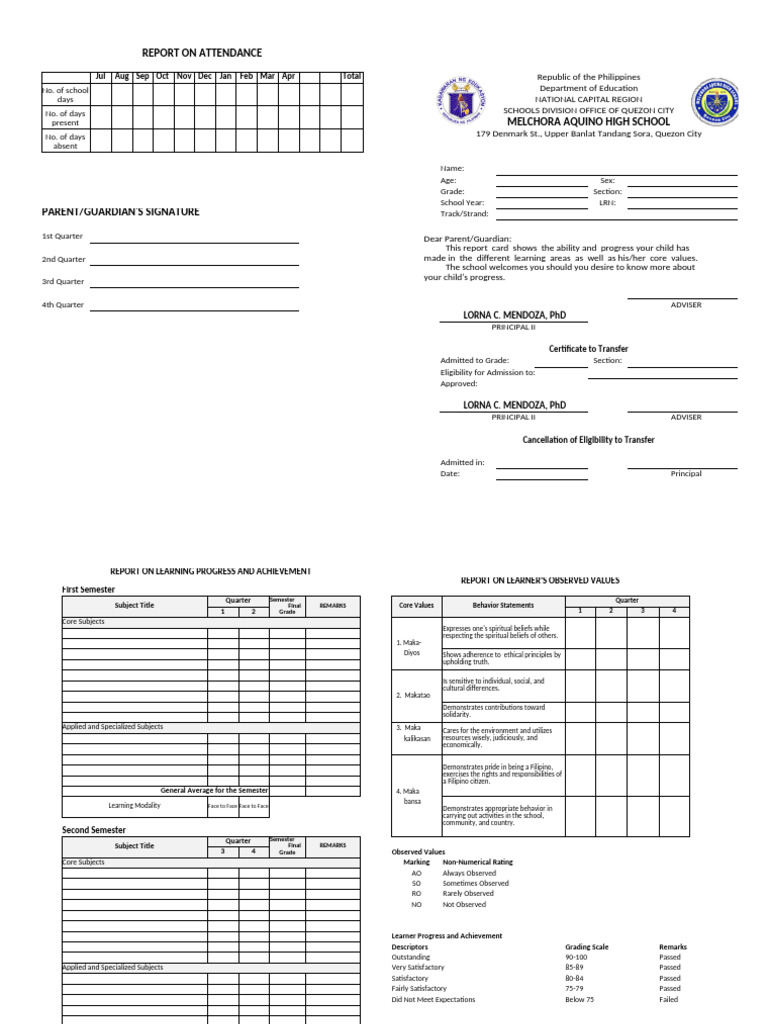 SF9-SHS-A4 Size | PDF