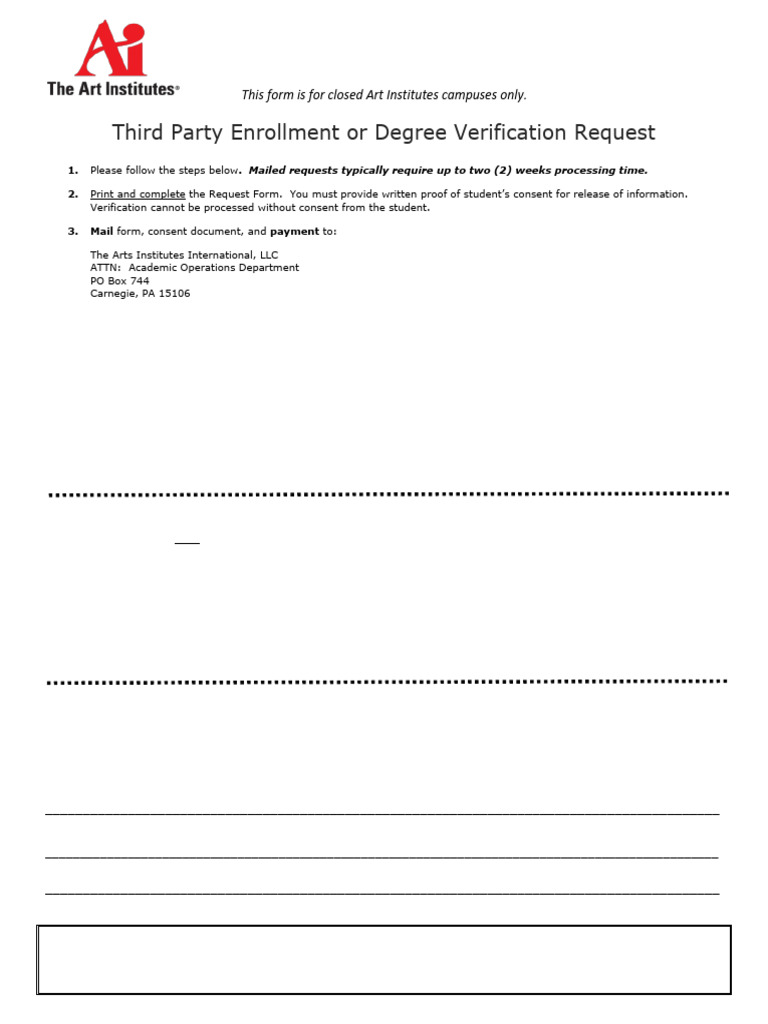 Ai Verification Form | PDF