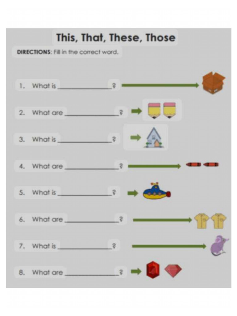 English Practice Worksheet Pdf