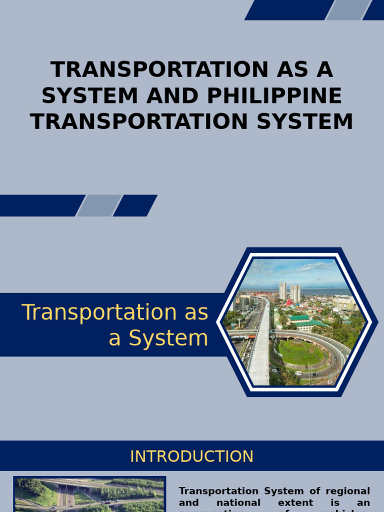 3A Transportation-System | PDF