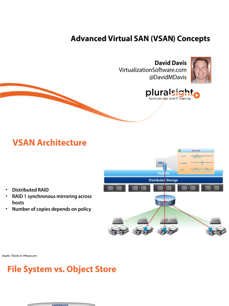 8 Vmware Virtual San Fundamentals m8 Slides | PDF