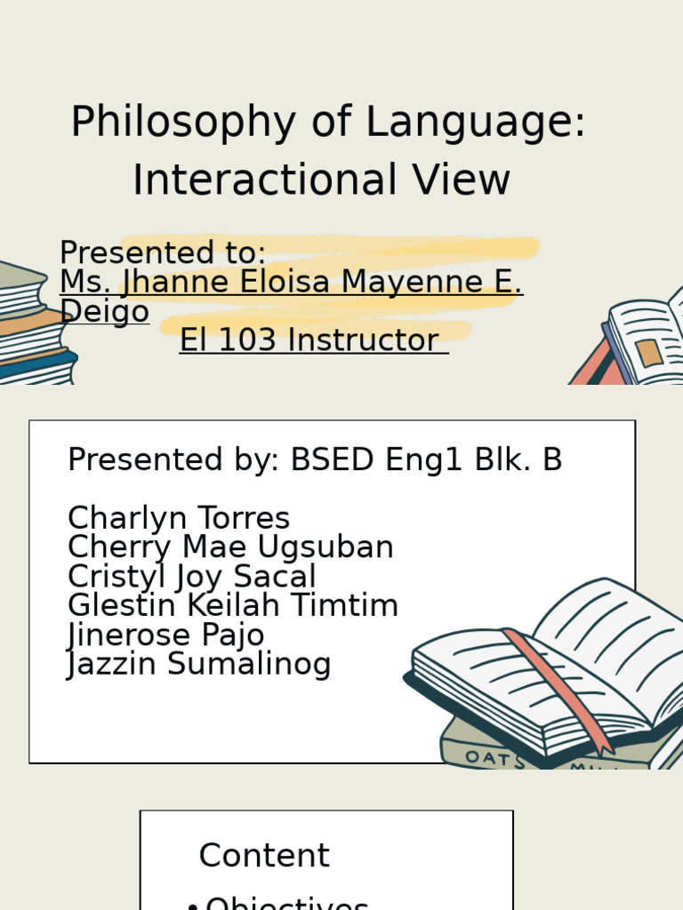 Interactionional View | PDF
