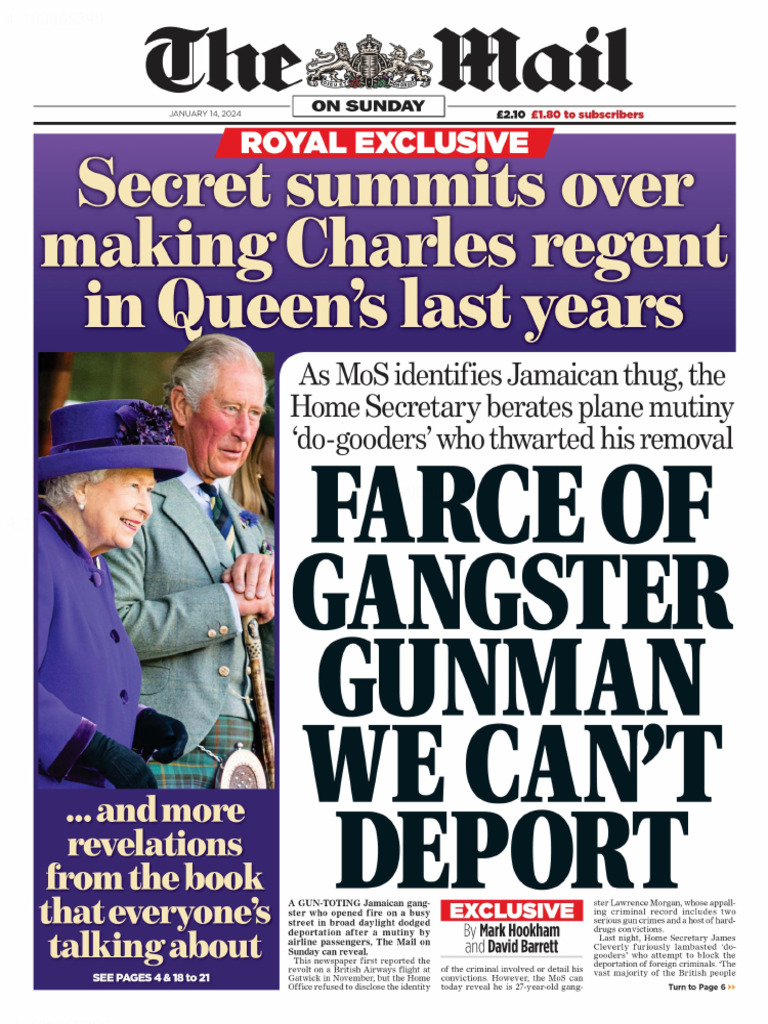 Daily Mail - 14 January 2024 - Daily Mail | PDF