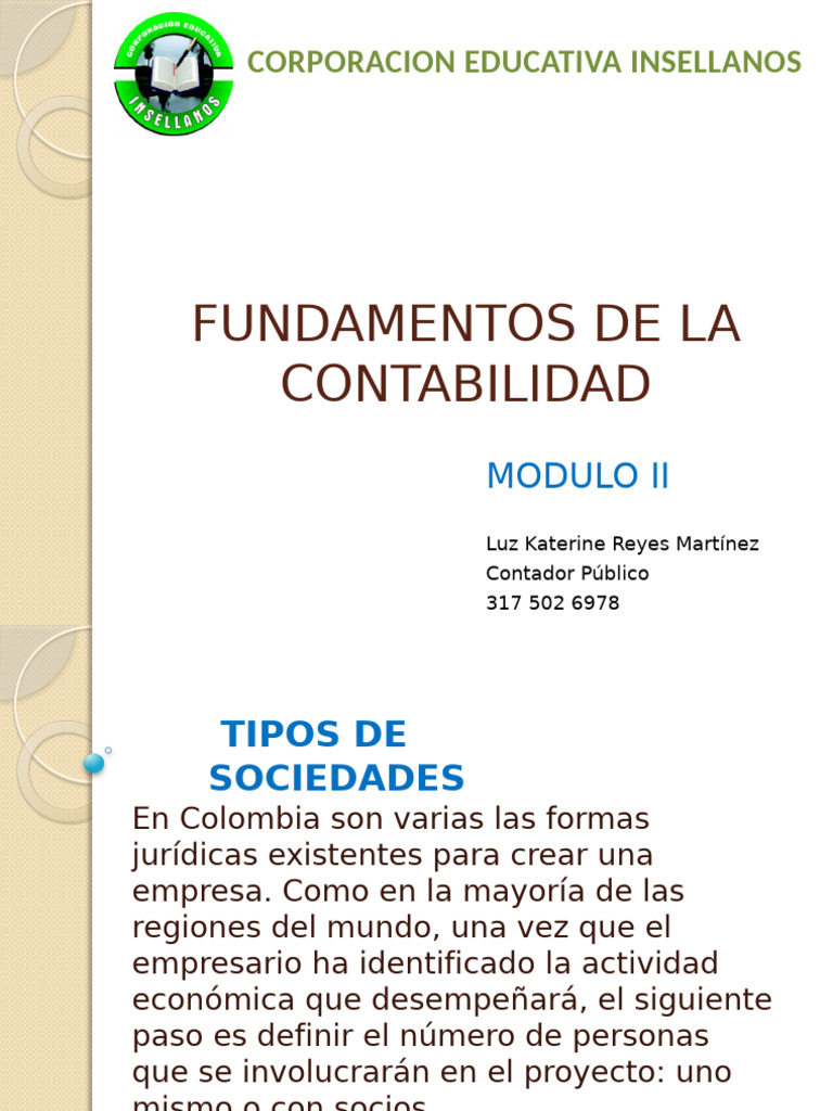 Contabilidad Clase 2 | PDF | Negocios económicos | Business