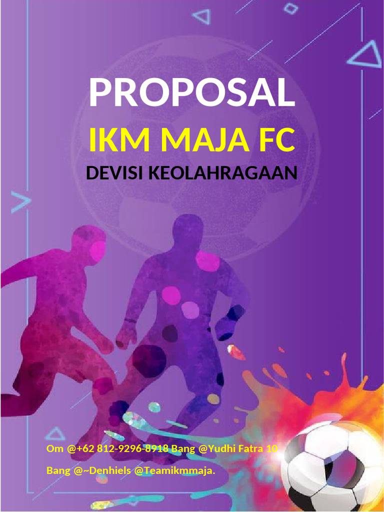 Proposal Ikm FC | PDF