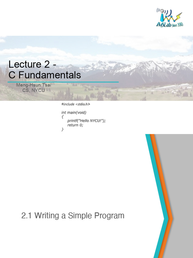02 C Fundamentals ( | PDF