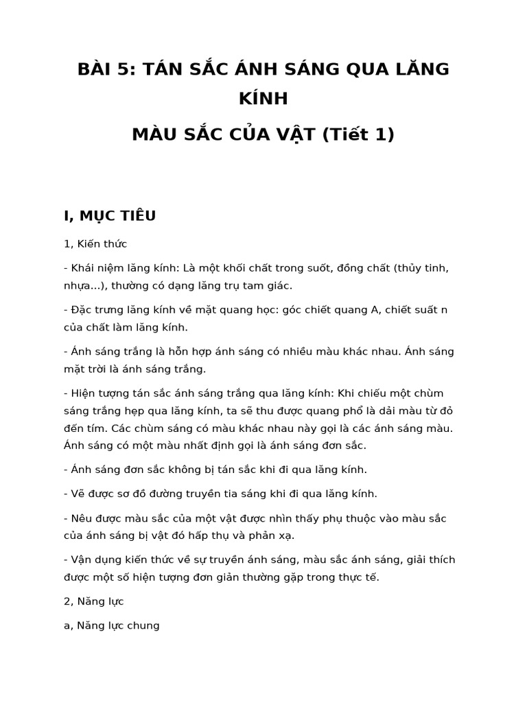 Bai 5-KHTN 9-CTST | PDF