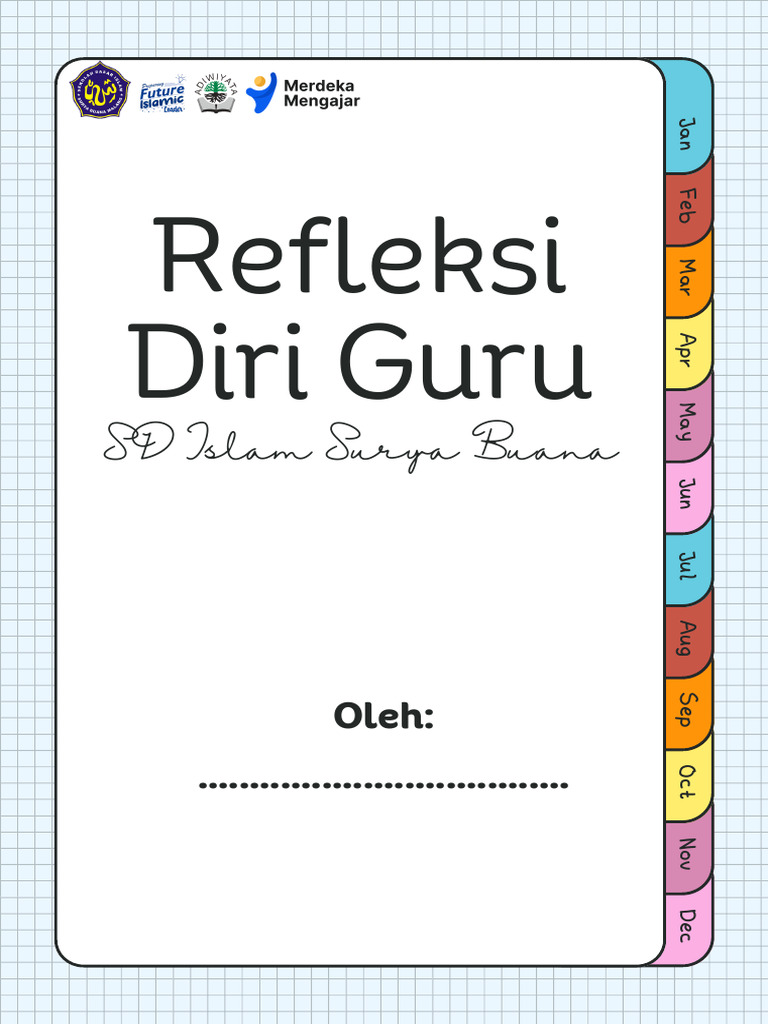 Lembar Refleksi Diri Guru+cover | PDF