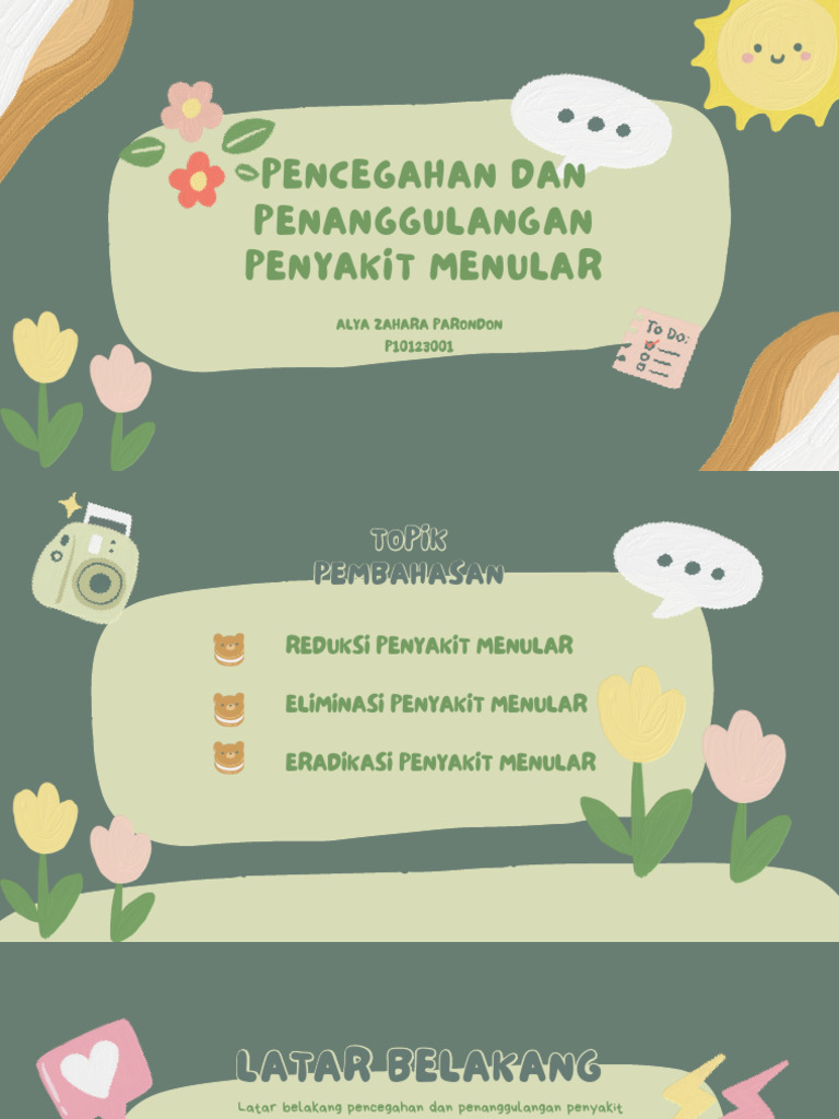 Pencegahan Dan Penanggulangan Penyakit Menular | PDF