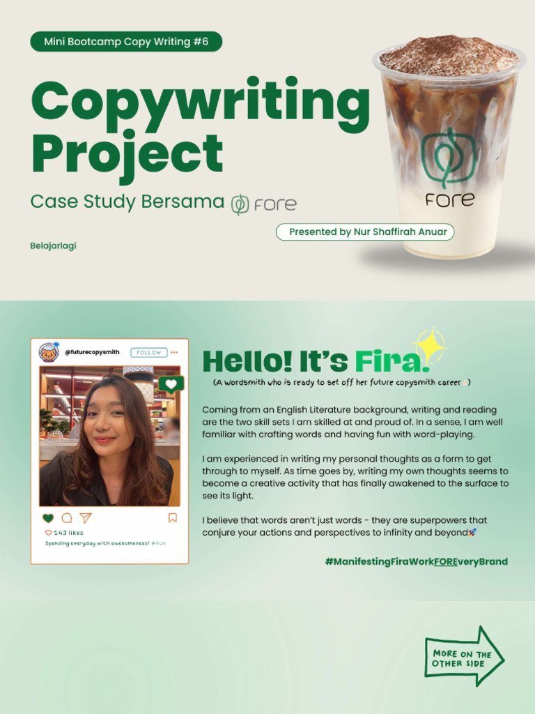 Copywriting Portfolio 1712997396 | PDF