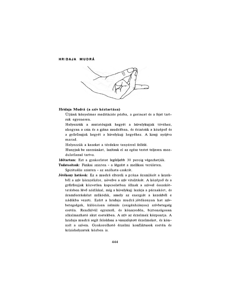 Hridaja Mudrá | PDF