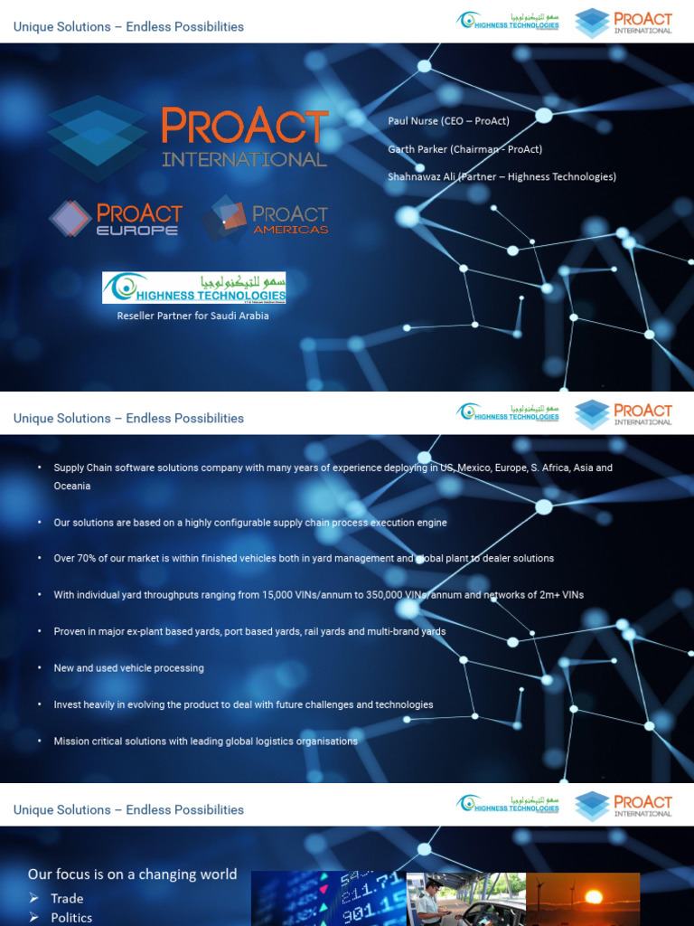 Pro Act Strategy Intro 2019 | PDF