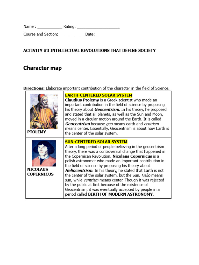Sts Intellectual Revolution | PDF