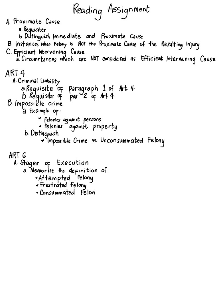 Reading Assignment 3 | PDF