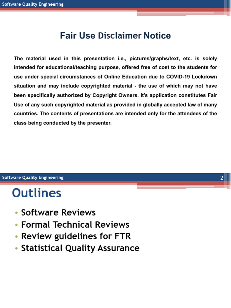 Sqe Week 02 | PDF | Software Quality | Quality Assurance