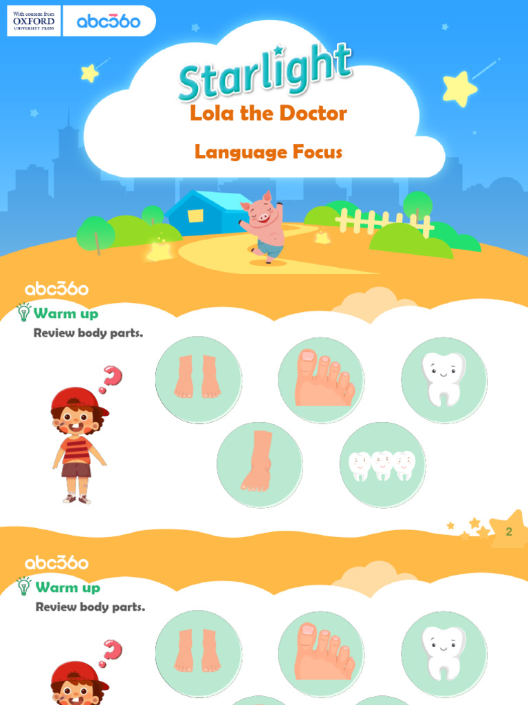 Lesson 5 Lola The Doctor Language Focus | PDF