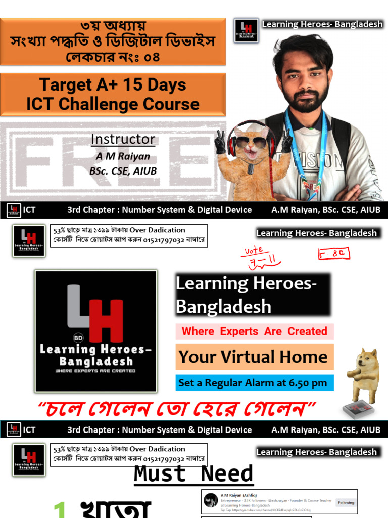 3rd Chapter, Lec 4, Target A+ Free Course | PDF