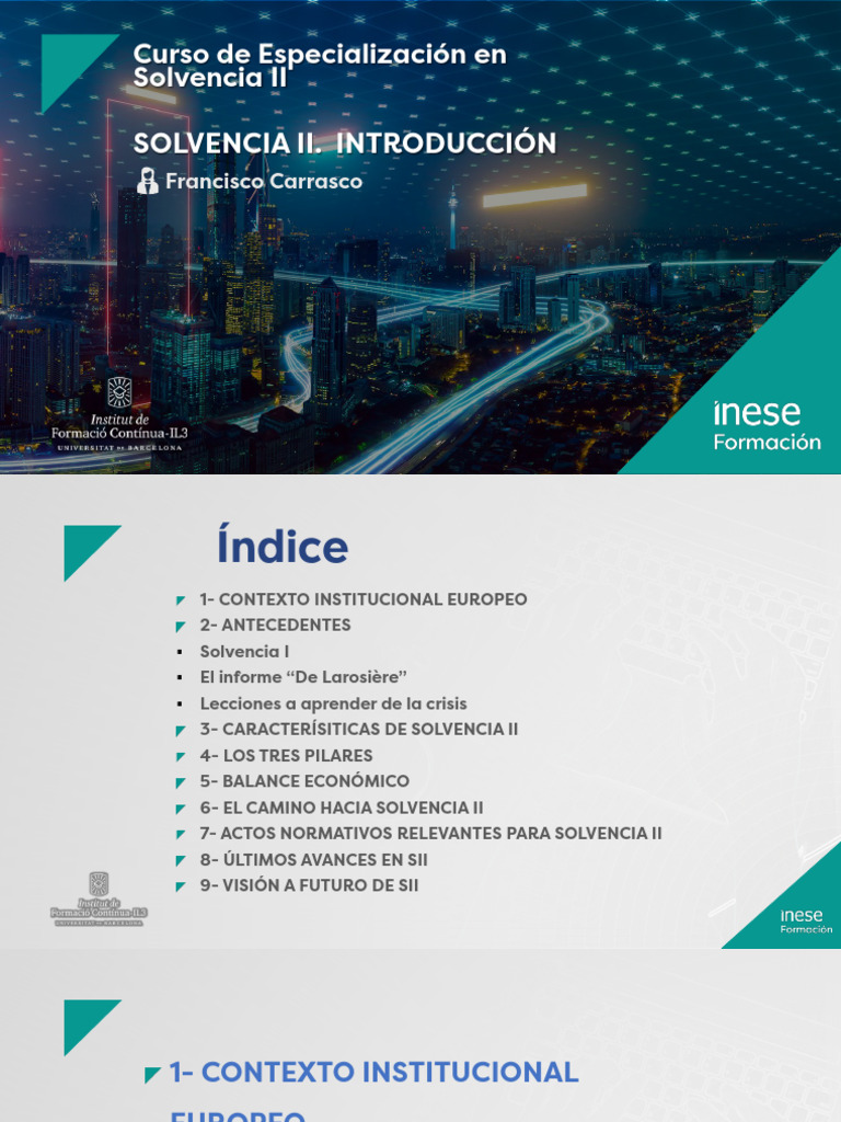 2 - Introducción A Solvencia II | PDF