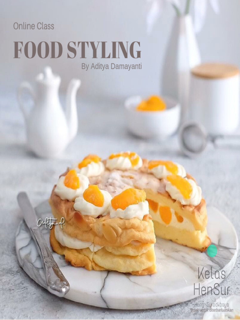 Food Styling, Part 1 | PDF