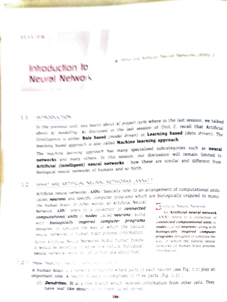 Neural Network | PDF | Artificial Neural Network | Neuron