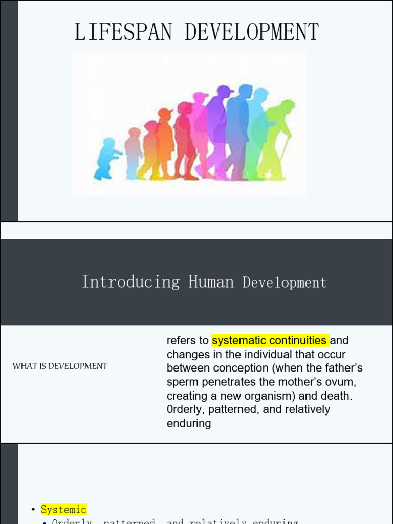 Introduction Lifespan+Development | PDF