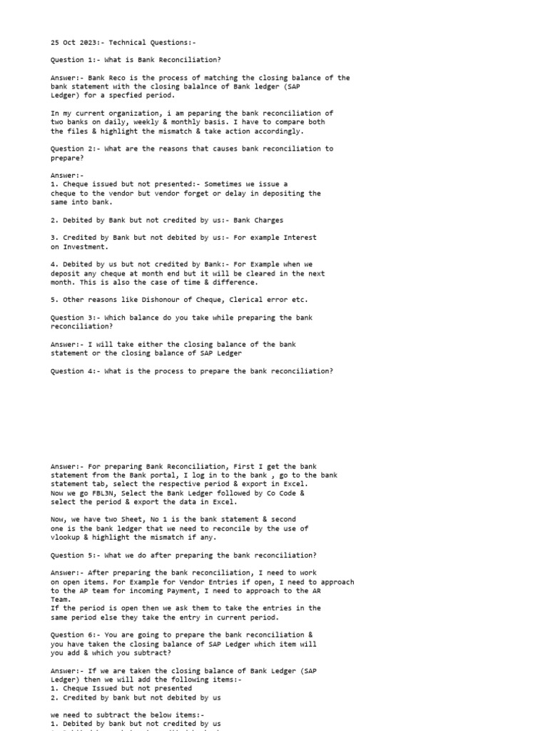 Interview Questions of R2R | PDF