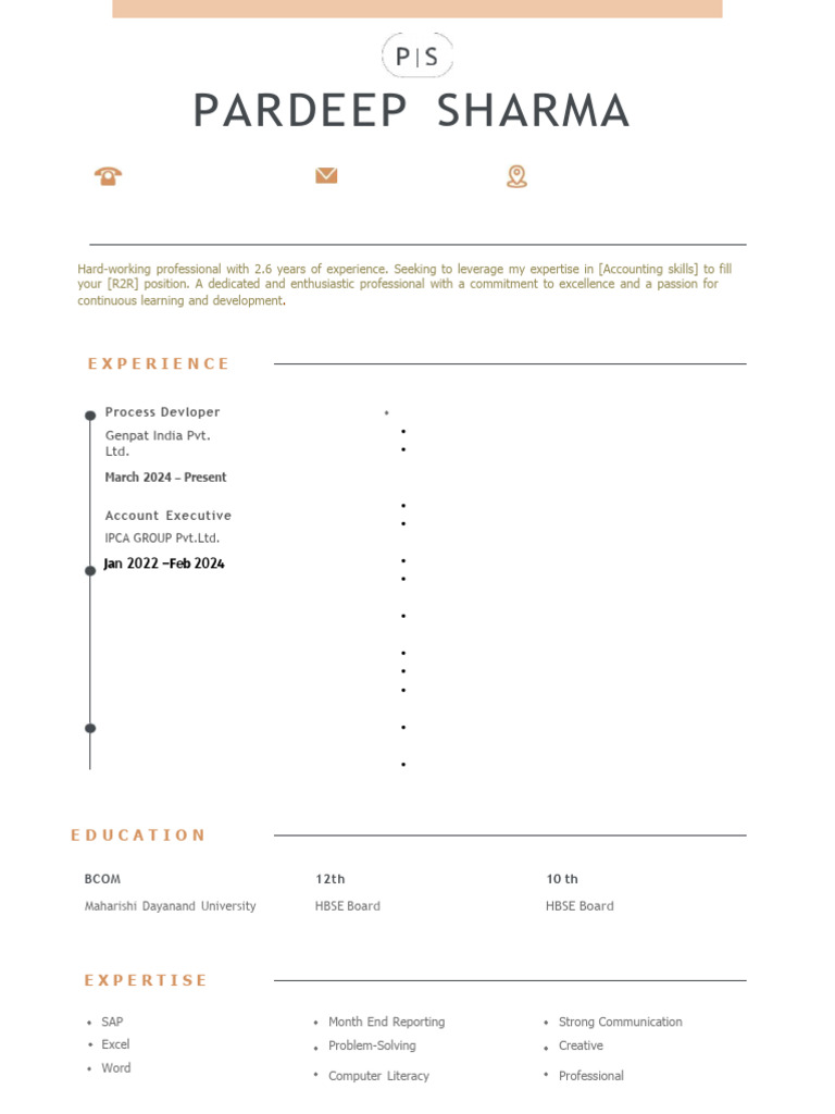 Updated CV Pardeep Sharma 1 | PDF