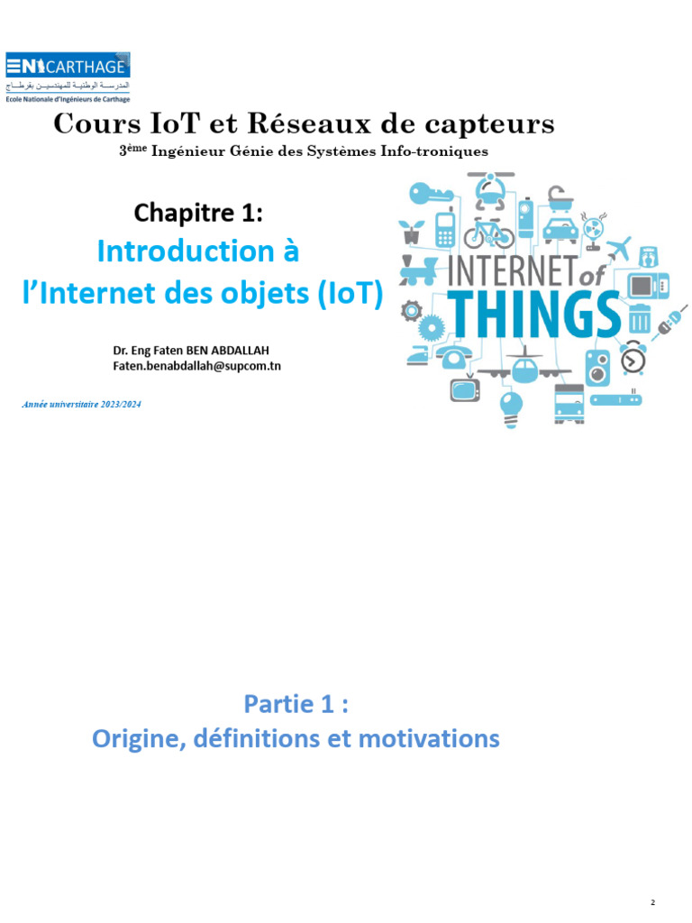 Ch1 IoT Introduction | PDF