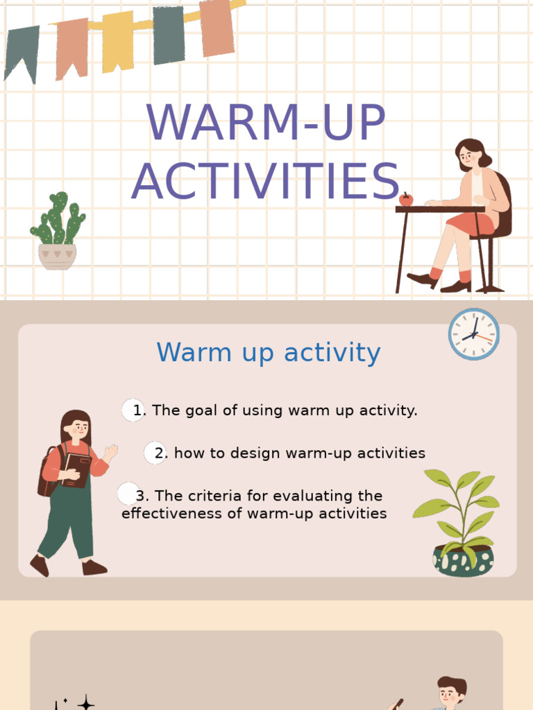 Warm-Up Activities | PDF