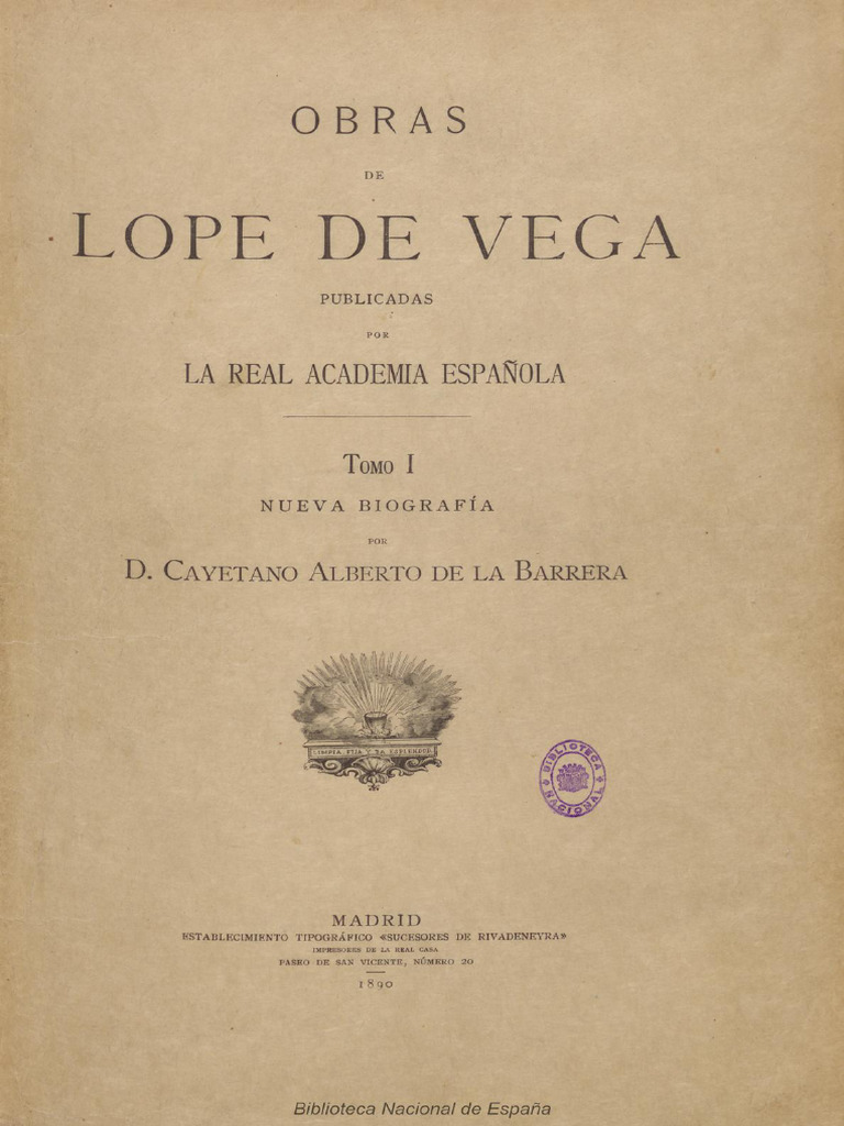 Obras de Lope de Vega | PDF | Arte