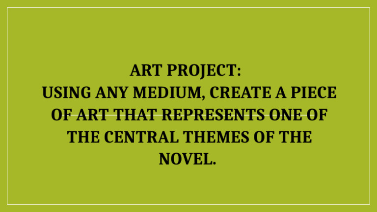 Art Project | PDF